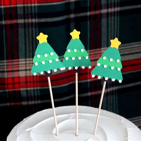 트리픽 토퍼 크리스마스 데코픽 케이크픽 파티 아이디어스