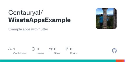GitHub Centauryal WisataAppsExample Example Apps With Flutter
