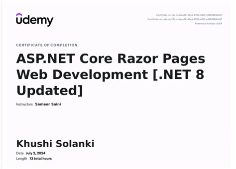 khushi solanki on linkedin aspnet internship industrialinternship secondyear webdevelopment