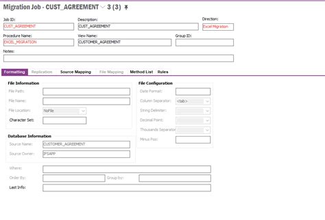 Migration Job Customer Agreement Ifs Community