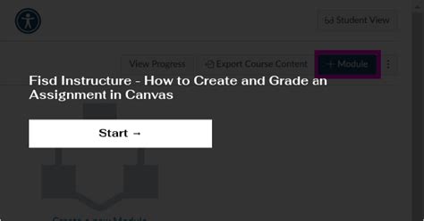 Fisd Instructure How To Create And Grade An Assignment In Canvas