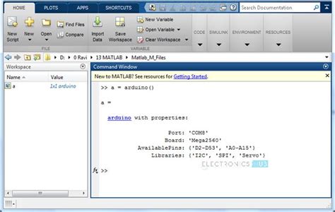 Arduino Matlab Interface Image 3 Arduino Electronics Education Interface