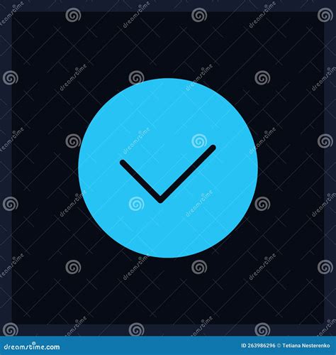Active Accept Button Ui Element Template Stock Vector Illustration Of Analytics Digital