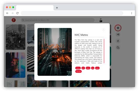 Github Fussekpinterestclone 📌📱 Pinterest Clone ⌨️🖱️ Reactjs 🧑‍💻 Portfolio Project