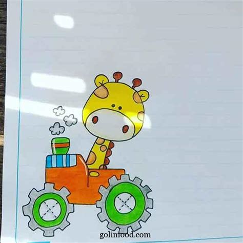 ۳۰ نقاشی برای دور دفتر ۱۴۰۴ طرح های اجرا شده با مداد رنگی بسیار زیبا و