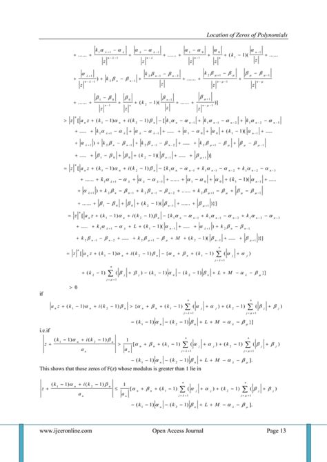 Location Of Zeros Of Polynomials Pdf
