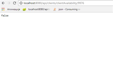 Javascript Print On The Page Json Boolean Value With Ajax And Jquery