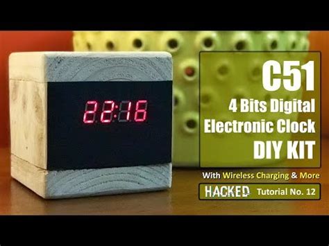 DIY Wooden Clock DIY Arduino ESP NodeMCU Projects