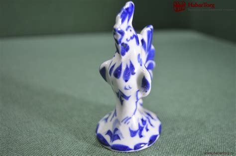 Купить Статуэтка фигурка "Петух петушок агрессивный". Фарфор. Керамика ...