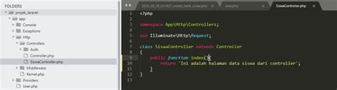 Belajar Controller Di Laravel