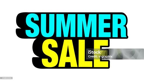 팝 여름 판매 레터링 디자인 여름 할인 텍스트 3d 일러스트 벡터 자료 0명에 대한 스톡 벡터 아트 및 기타 이미지 0명 3차원 형태 7월 Istock