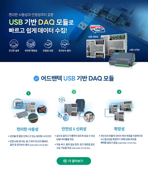 어드밴텍 Usb Daq 프로모션