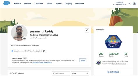 Praswanth Pamireddy On Linkedin Salesforce Salesforceadmin Salesforcedeveloper Trailhead…
