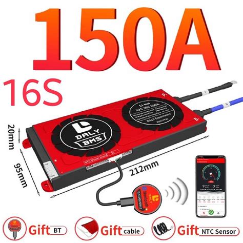 Smart Bms Daly สื่อสารกับอินเวอเตอร์ได้ รองรับ Can Bus Rs 485 Uart สินค้าในไทยพร้อมส่ง