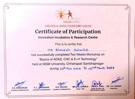 Bhavesh Salunke On Linkedin Successfully Completed Cncadas And Eh