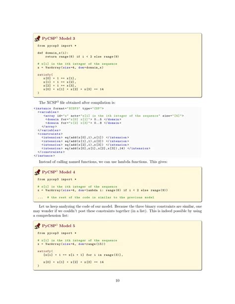 Pycsp3 Modeling Combinatorial Constrained Problems In Python Deepai