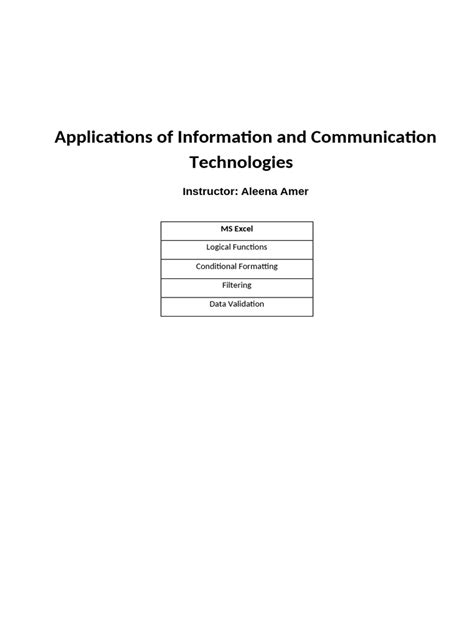 Umt Aict Lab 5 Pdf Microsoft Excel Computer Science