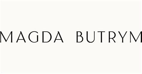 All – Magda Butrym GB