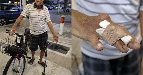 Delivery Rider On E Bike Crashes Into Elderly Man Allegedly Forces