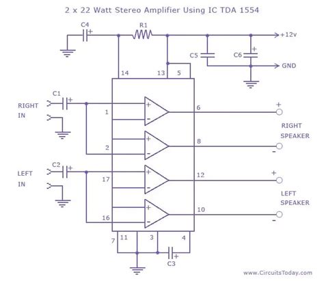 Double Tuned Amplifier Circuit Diagram Tuned Double Circuit