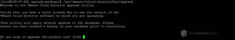 Vcloud Director Linux Migration Sql Db To Embedded Postgresql Appliance