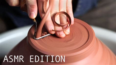 Trimming A Large Angular Bowl Form — Asmr Edition Youtube