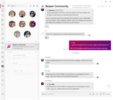 Github Beeperthemes Community Themes