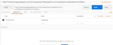 Php How To Upload Objects To Firebase Storage Using Postman For Testing Stack Overflow