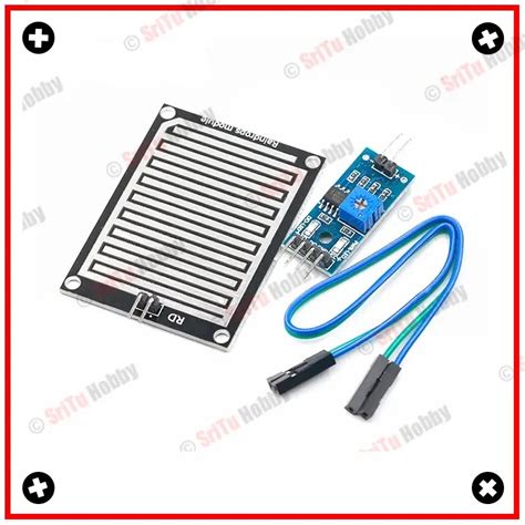Snow Raindrops Detection Sensor Module Sritu Hobby