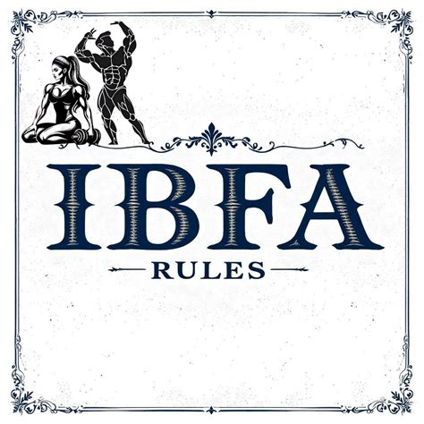 Ibfa Rules Ibfa Uk Offical