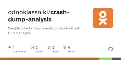 Github Odnoklassnikicrash Dump Analysis Sample Code For The Presentation On Java Crash Dump