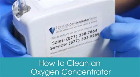How To Clean And Maintain An Portable Oxygen Concentrator