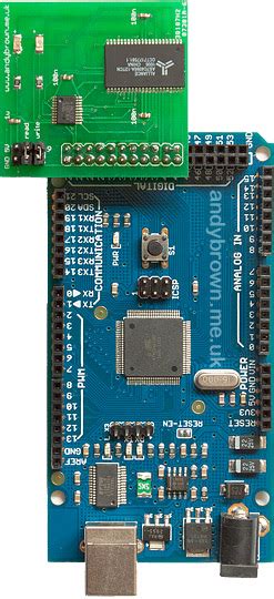 512kb Sram Expansion For The Arduino Mega Build Andys Workshop