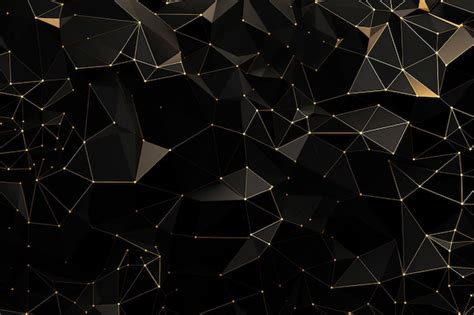 Premium Ai Image Symmetric Polygon Abstract Background