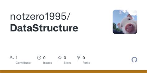 GitHub Notzero DataStructure