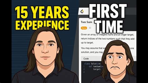 15 years of real code 0 leetcode let s see what happens youtube