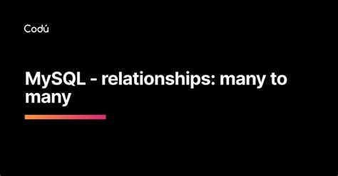 Gwen Bradbury On Linkedin Mysql Relationships Many To Many