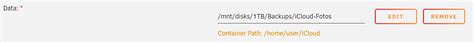 permissions allow docker container to write to mounted unassigned drive docker engine unraid