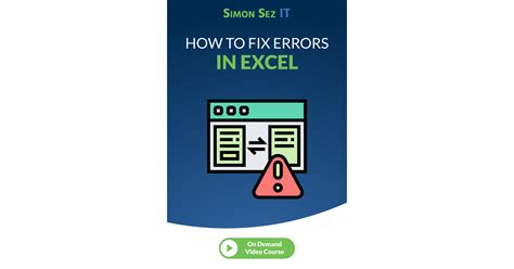 The Div Error Divide By Zero How To Fix Errors In Excel [video]