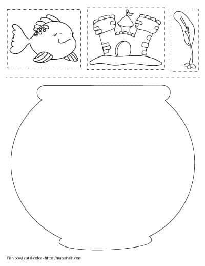 Free Printable Fish Bowl Templates Fish Crafts Preschool Fish