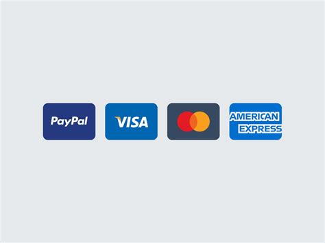 Paypal Credit Card Icon At Vectorified Collection Of Paypal