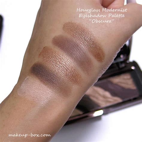 The Makeup Box Hourglass Modernist Eyeshadow Palette Haul And Swatches