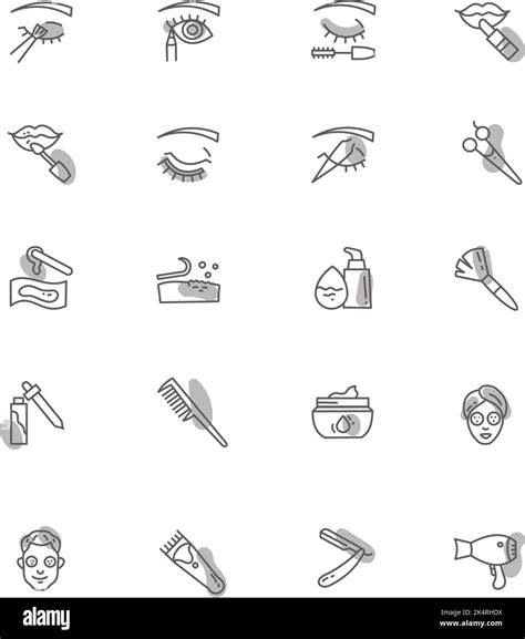 Beauty Products Stock Vector Images Alamy