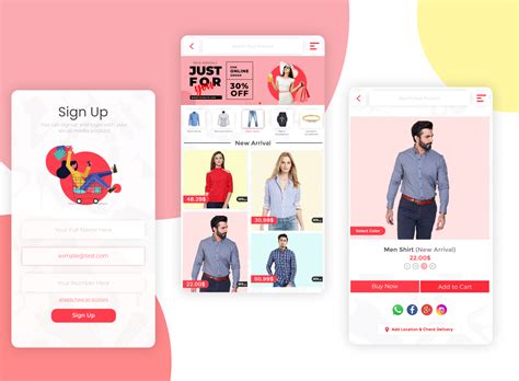 Ecommerce Android App Ui Design Android App Ui App Ui Design App Ui