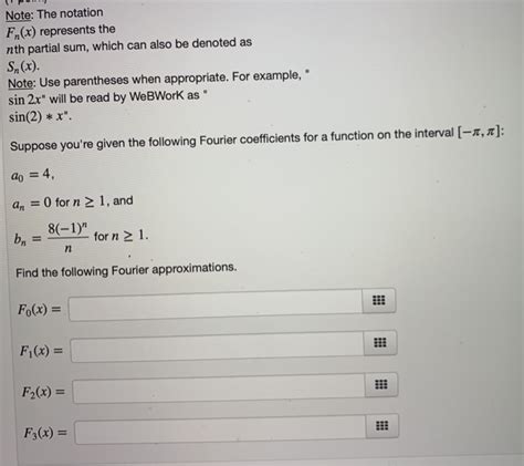 Solved 1 Point Note The Notation F X Represents The Nth Chegg Com