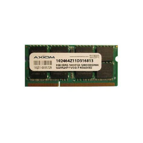 قیمت و خرید رم لپتاپ Ddr3 تک کاناله 1600 مگاهرتز Cl11 اکسیوم مدل Pc3