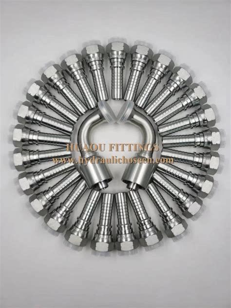 Hydraulic Fittings Metric Jis Jic Orfs Bspt Sae Npt Hose