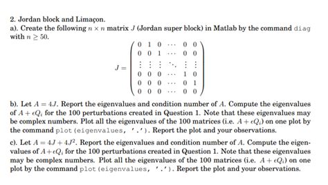 2 jordan block and limaçon a create the following