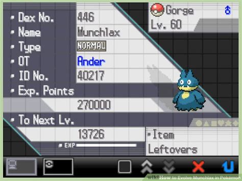 How to Evolve Munchlax in Pokémon 14 Steps with Pictures