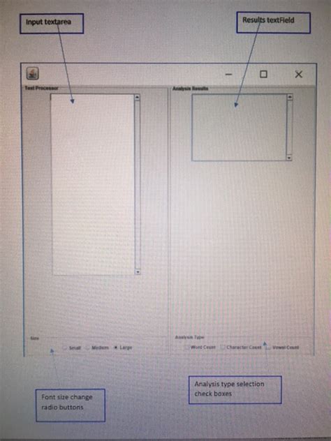 Solved This Is A Gui Assignment In Java Please Assist